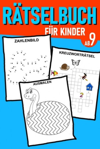Rätselbuch Für Kinder Ab 9 jahre - Kreuzworträtsel mit Bilder ...