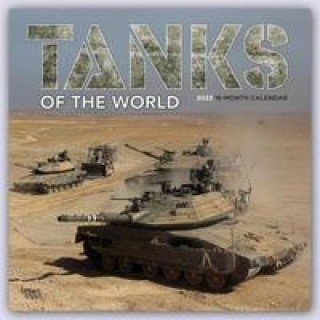 Tanks of the World 2023 Square Calendar / Libristo.pl